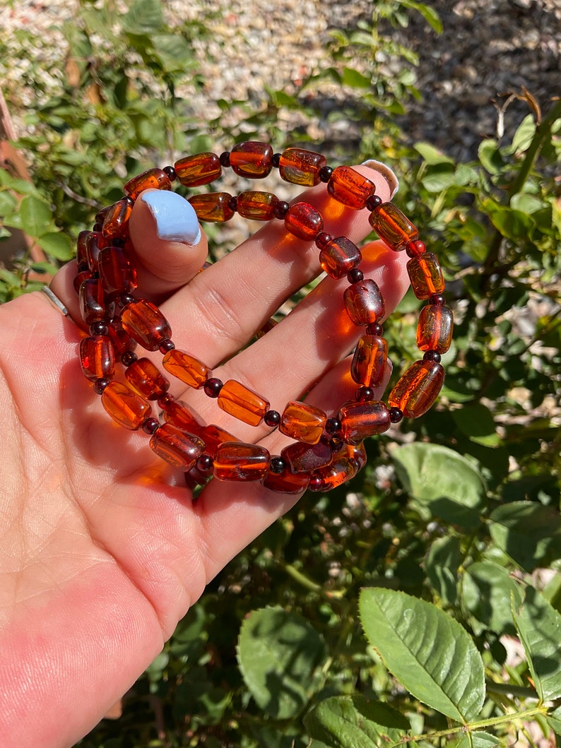 Blood Amber Barrel Shaped, Square Shaped, Heart Shaped or Oval Shaped ...