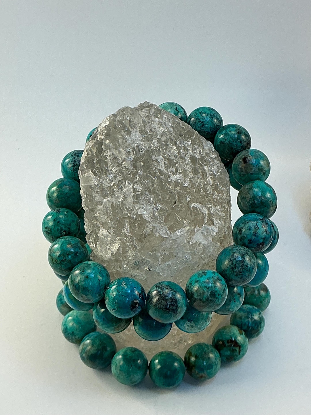 Phoenix Turquoise Beaded Bracelet | Natural Turquoise Stone Jewelry ...