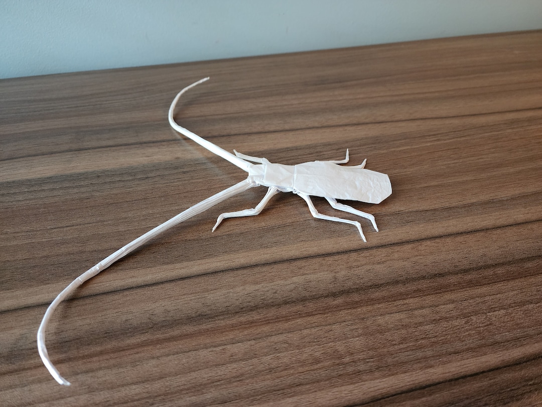 Origami Longhorn Beetle - Etsy