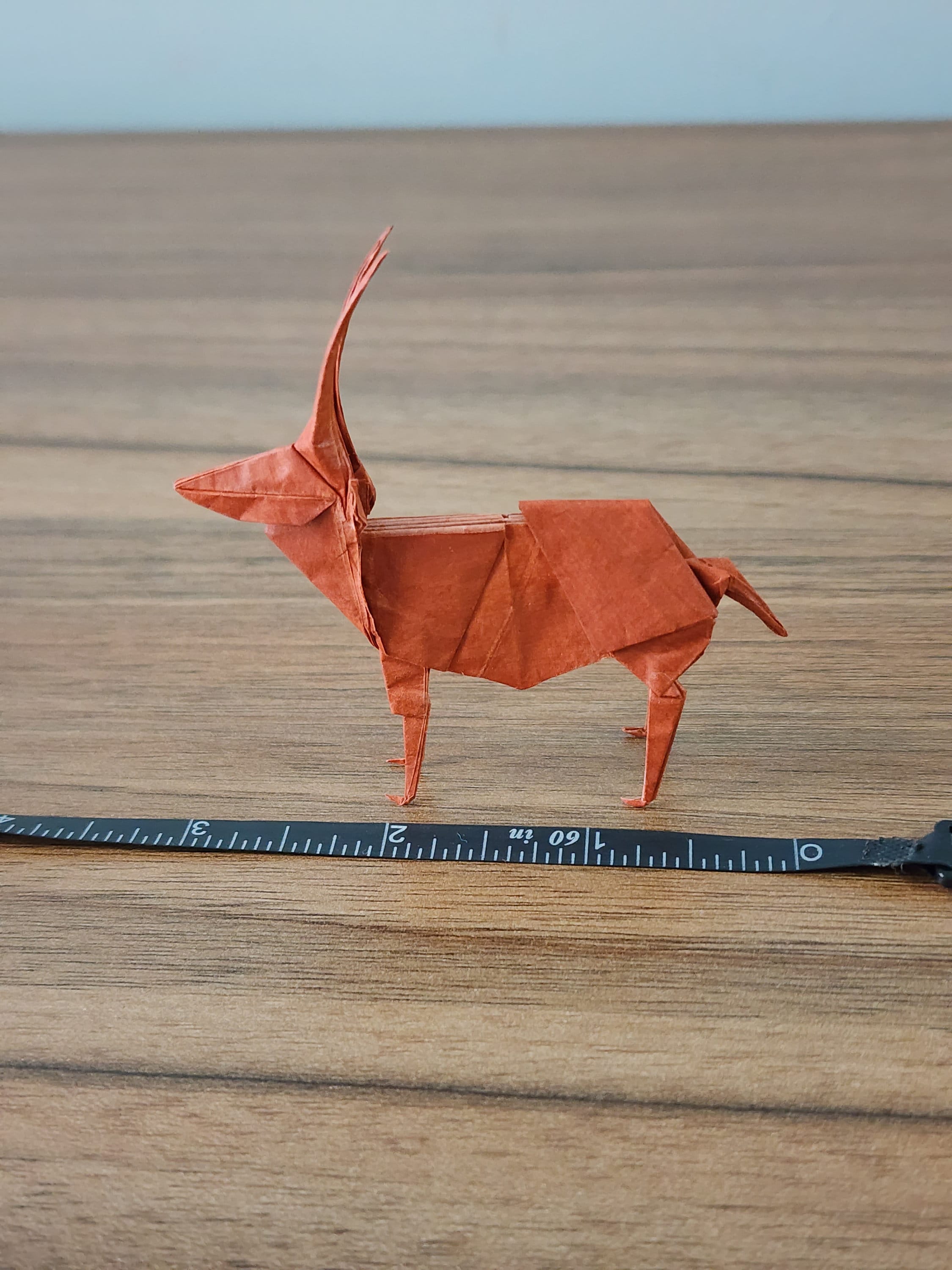 Origami Antelope - Etsy