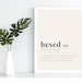 Hesed Definition Minimalistic #2 Downloadable Design Print for ...