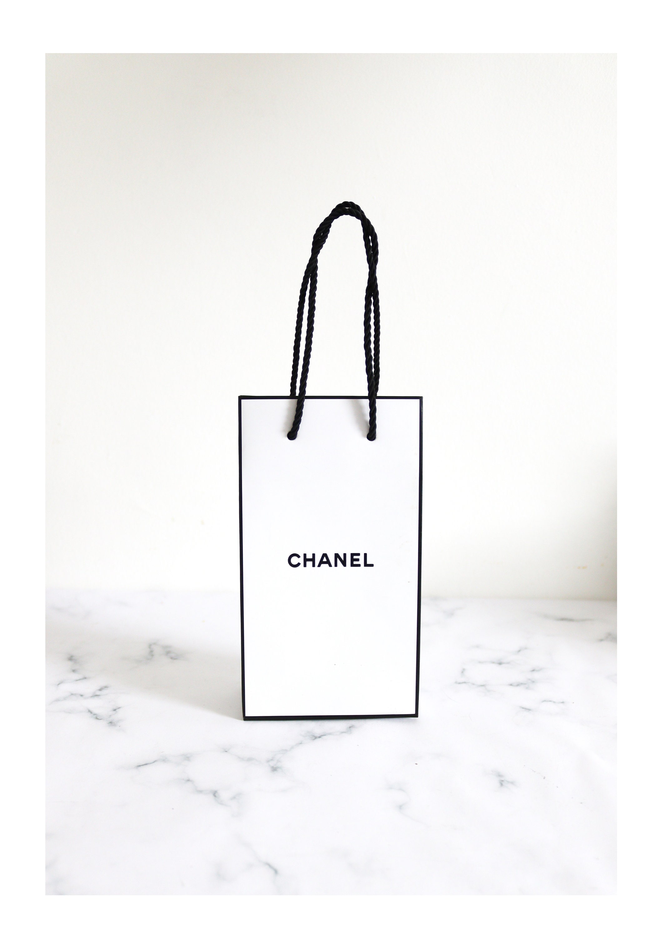 Chanel Paper Shopping Bag