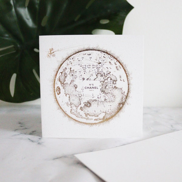Chanel Card - Etsy UK