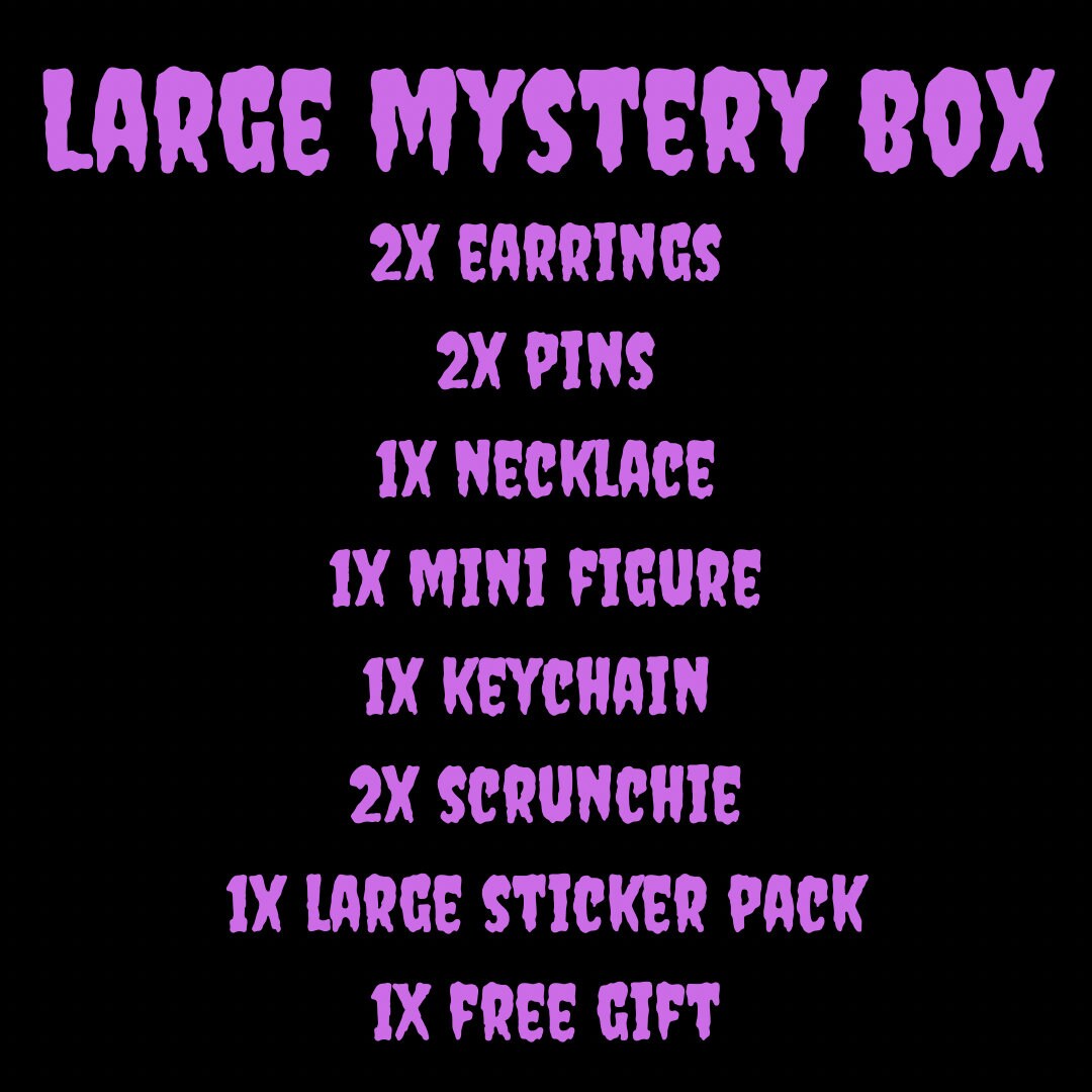 Horror Mystery Box, Horror Movie Mystery Box, Horror Films, Horror Gift ...