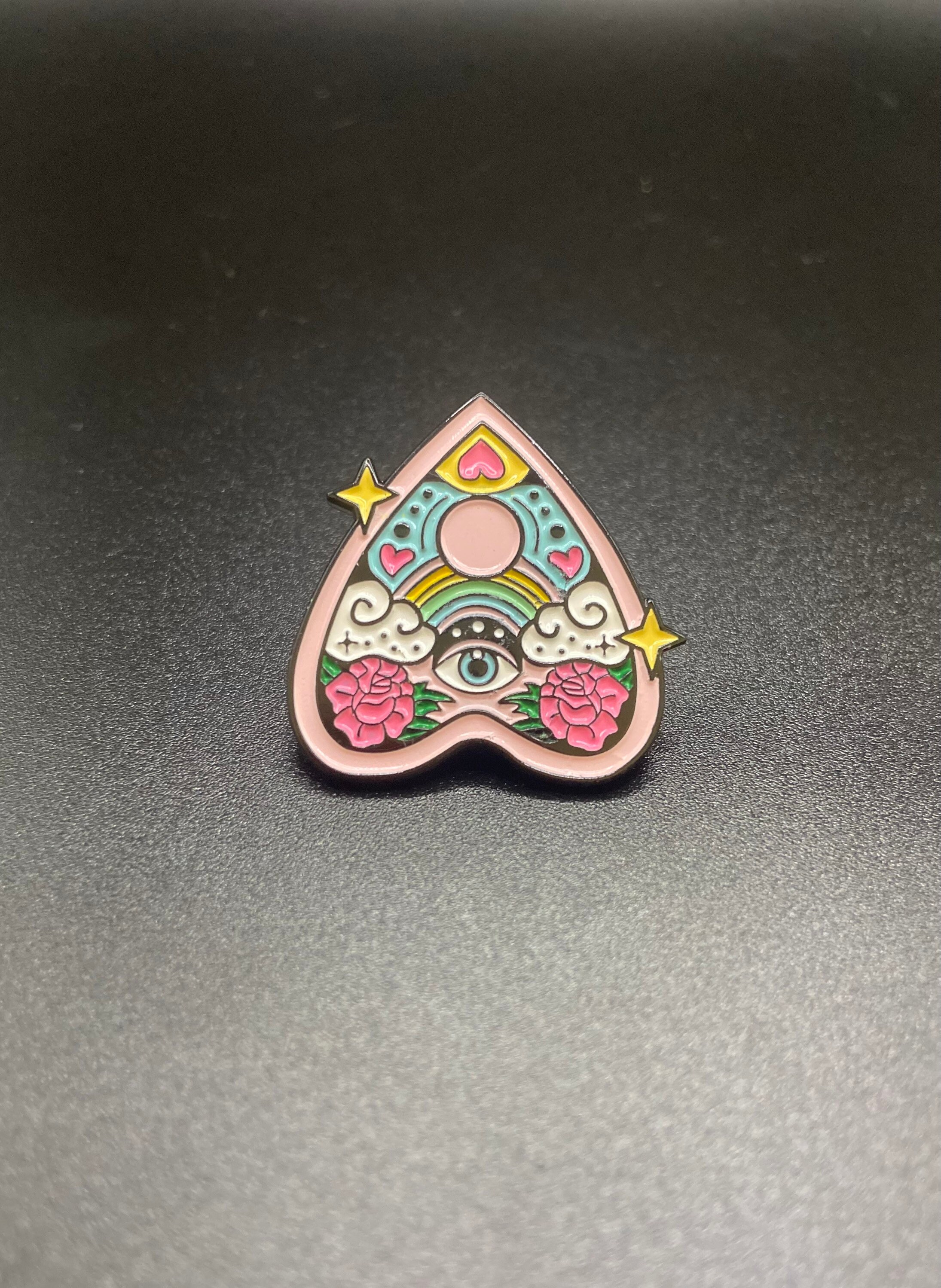 Pastel Planchette Pin Pastel Goth Kawaii Pin Ouija Pin - Etsy