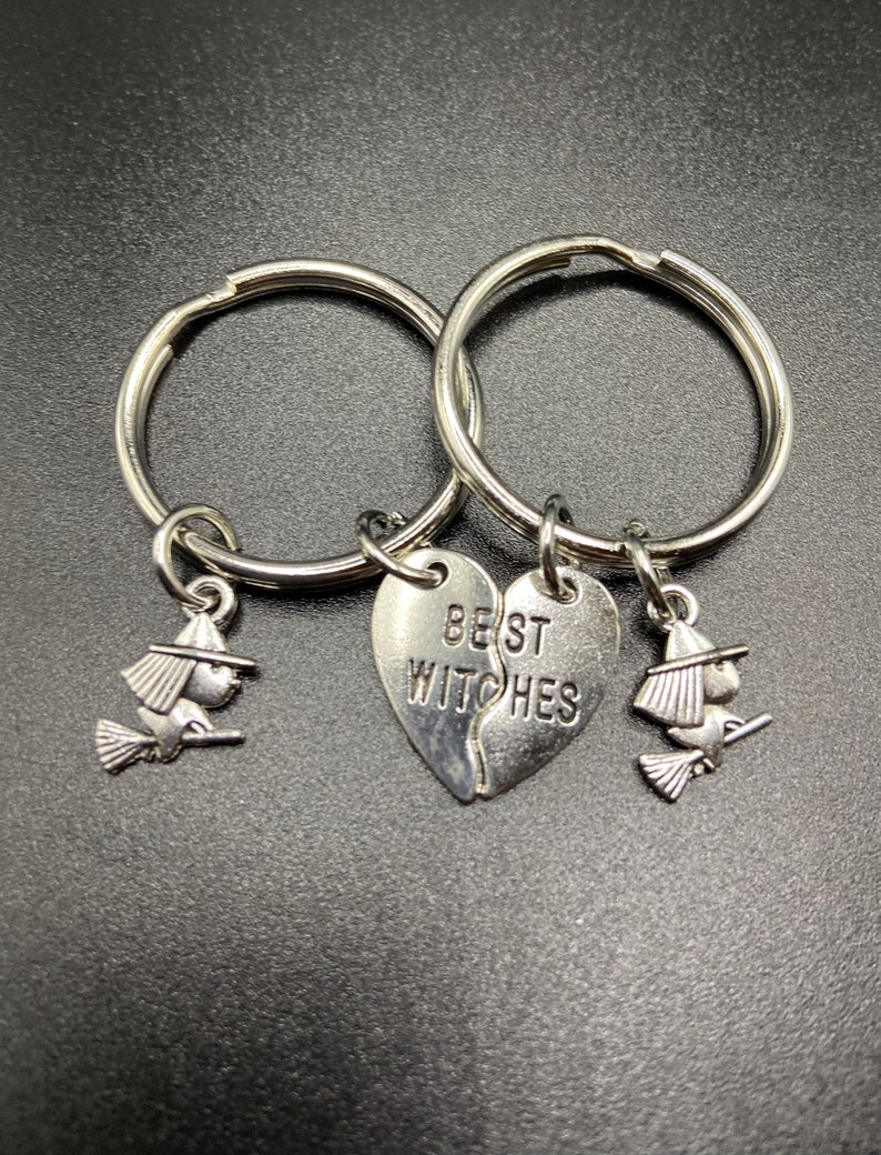 Best Witches Keyrings Matching Keyrings Witch Charm - Etsy Hong Kong