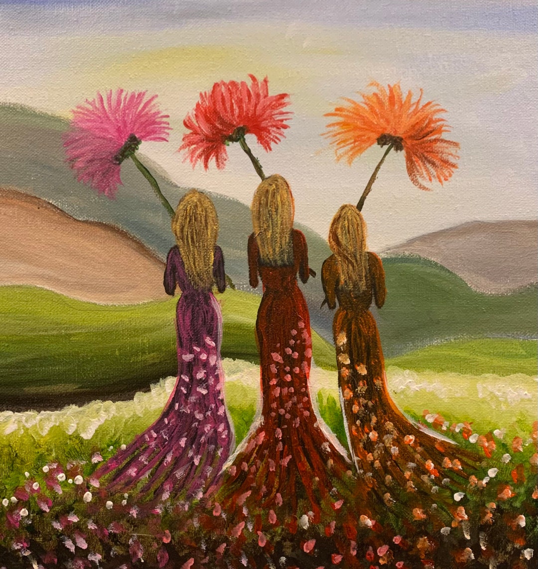 Fantasy Flower Field - Etsy