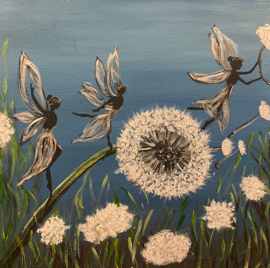 Dandelions and Fairies - Etsy