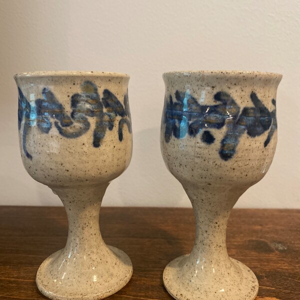 Ceramic Wine Goblet - Etsy