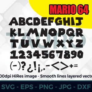 Mario and Luigi to Print PNG or SVG EPS to Use on Cricut, Silhouette or ...
