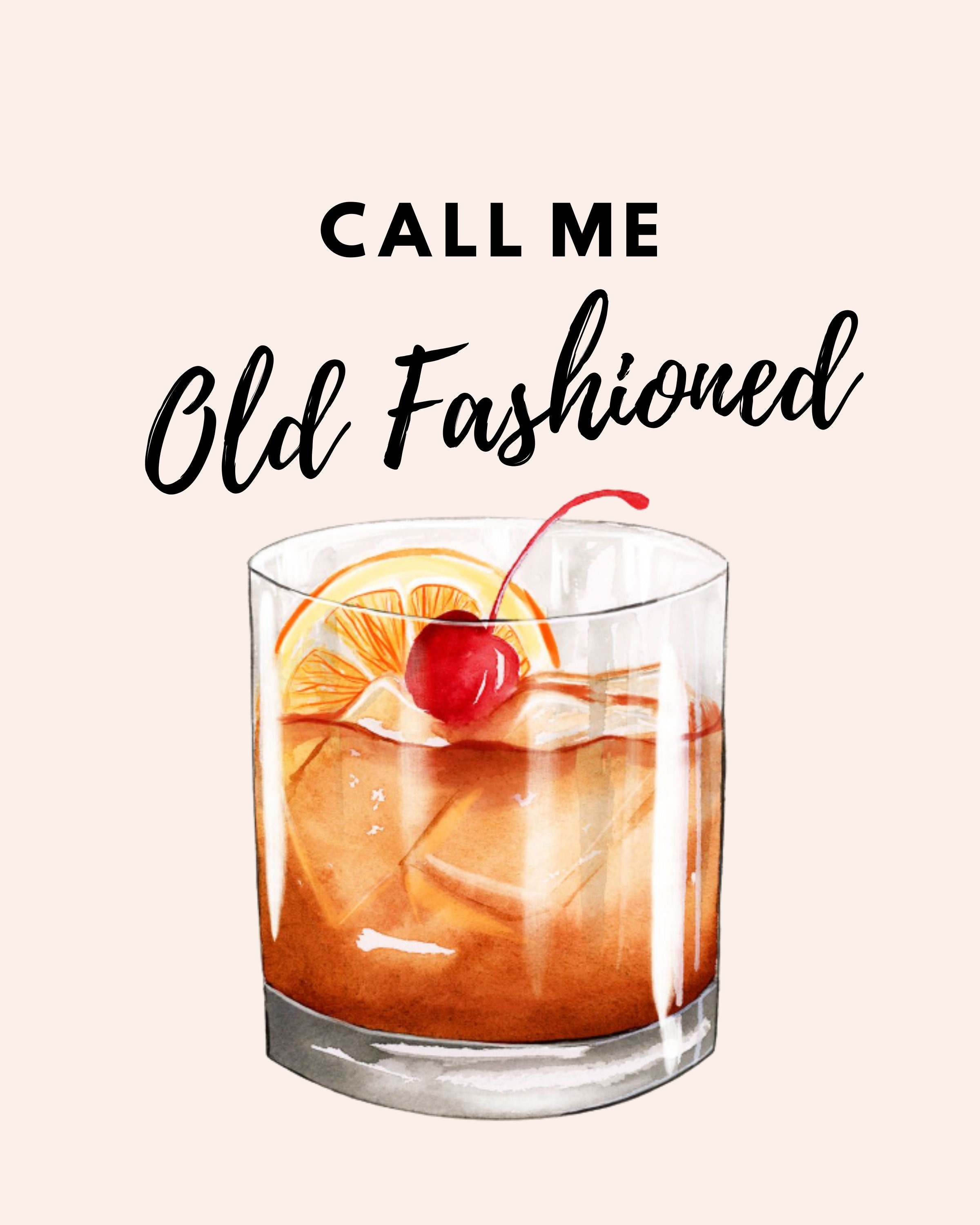 Call Me Old Fashioned Wall Art, Digital Print - Etsy