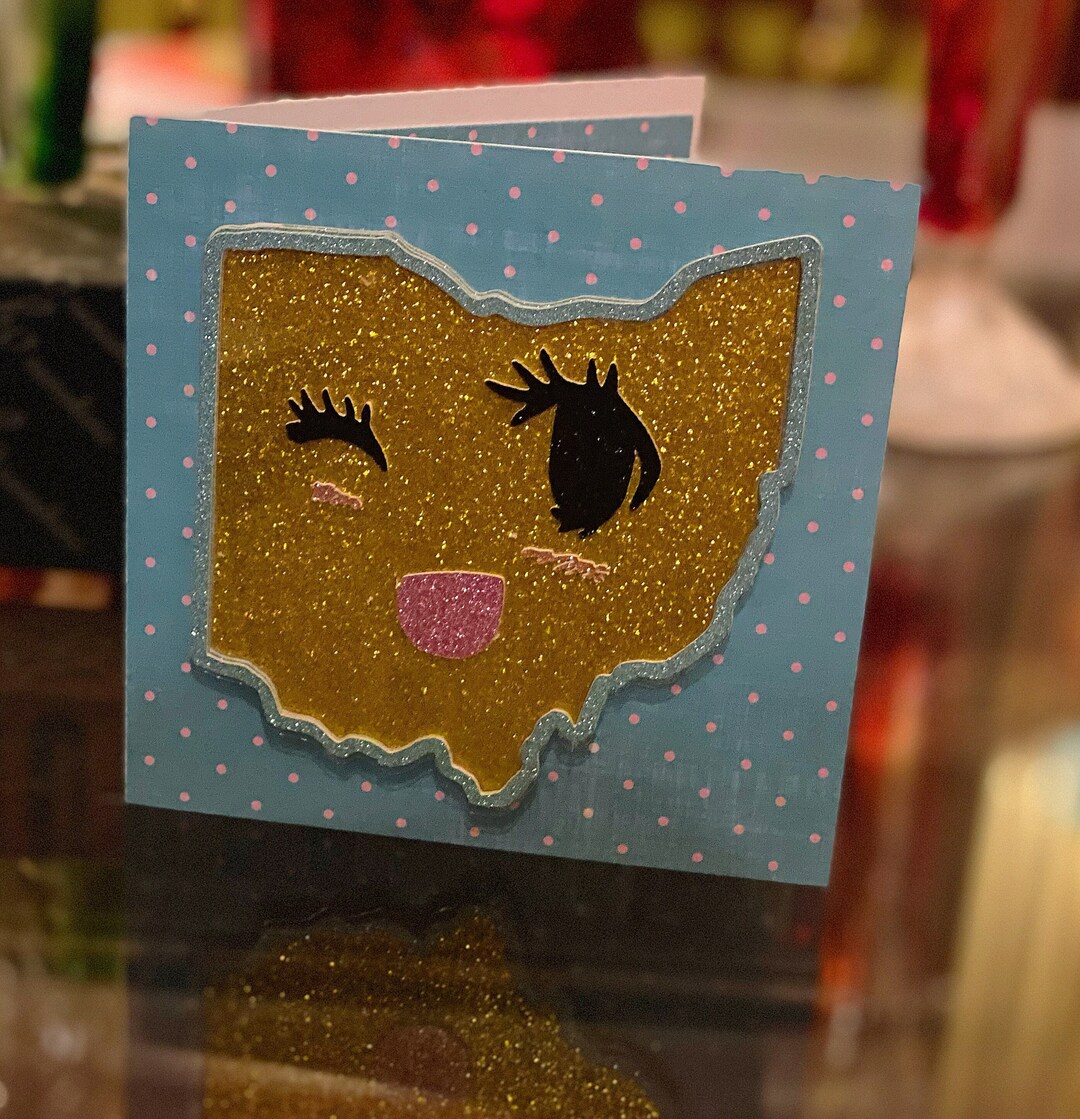 Anime Ohio Card - Etsy