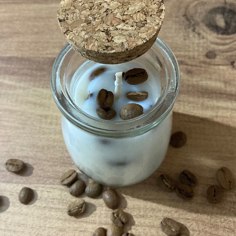 Soy Wax Natural Coffee Full of Life Candle - Etsy