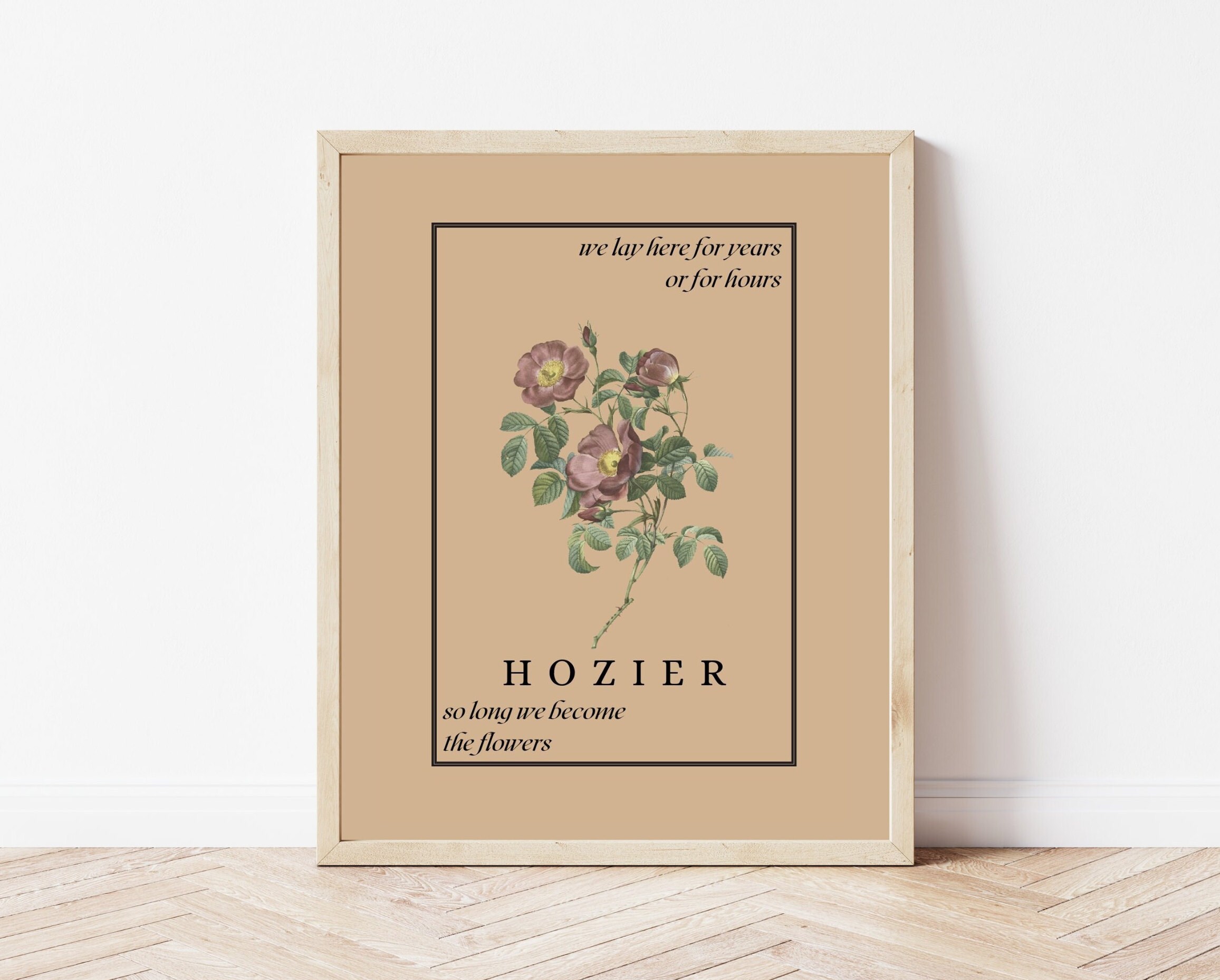 Póster Hozier Banda Rock Unreal Unearth Tour 2024 Merch Regalo para Fan ...