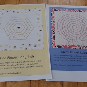 Finger Labyrinth Set Printable, Instant Download for Mindfulness ...