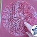 Spiral Hand Labyrinth Printable, Instant Download, for Mindfulness and ...