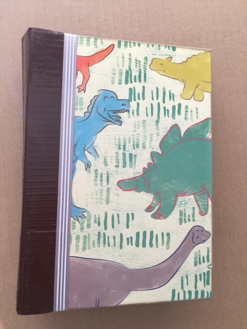 Handmade DINOSAUR THEME Mini Album/memory Book 8" X 5.5" X 2" - Etsy