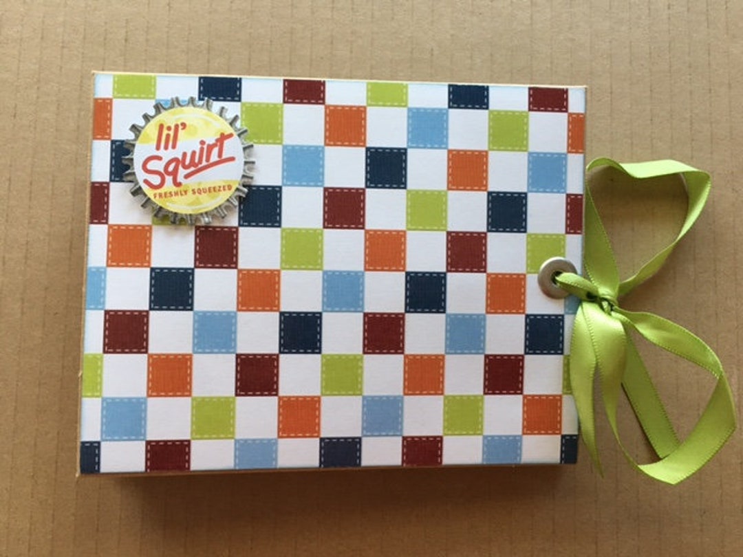 Handmade Little Boy PAPER BAG Mini Album/memory Book 6.5 - Etsy