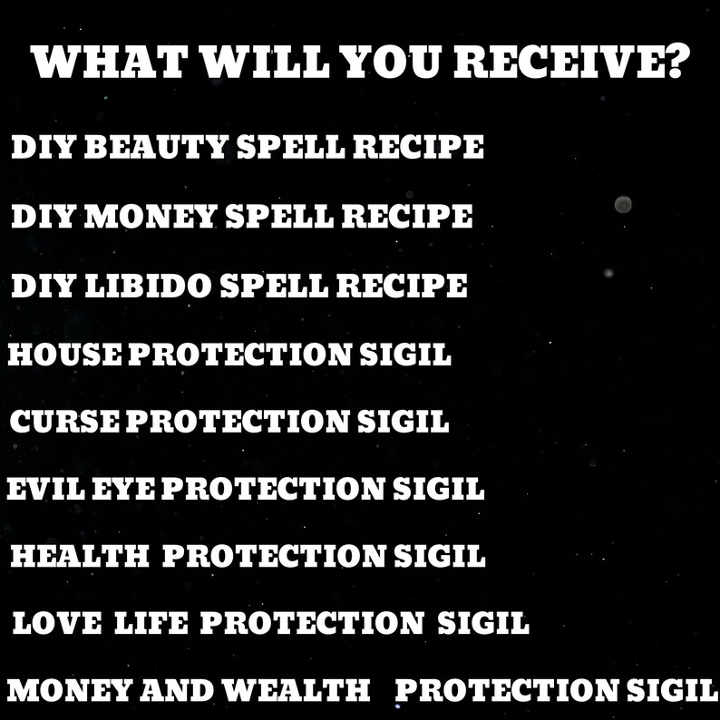 White Shadow Book - Recipes and Protection Sigils - Diy Protection ...
