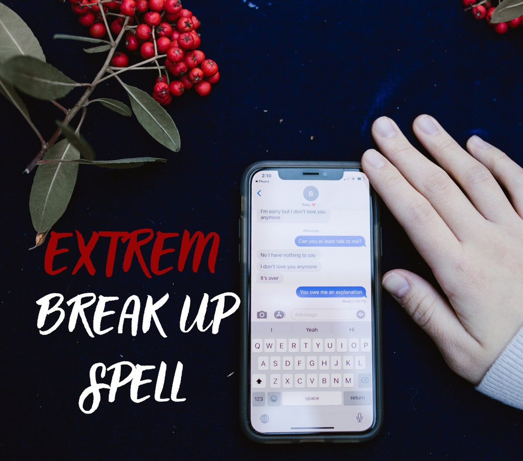 Extreme Break up Curse - Separation Curse - Etsy