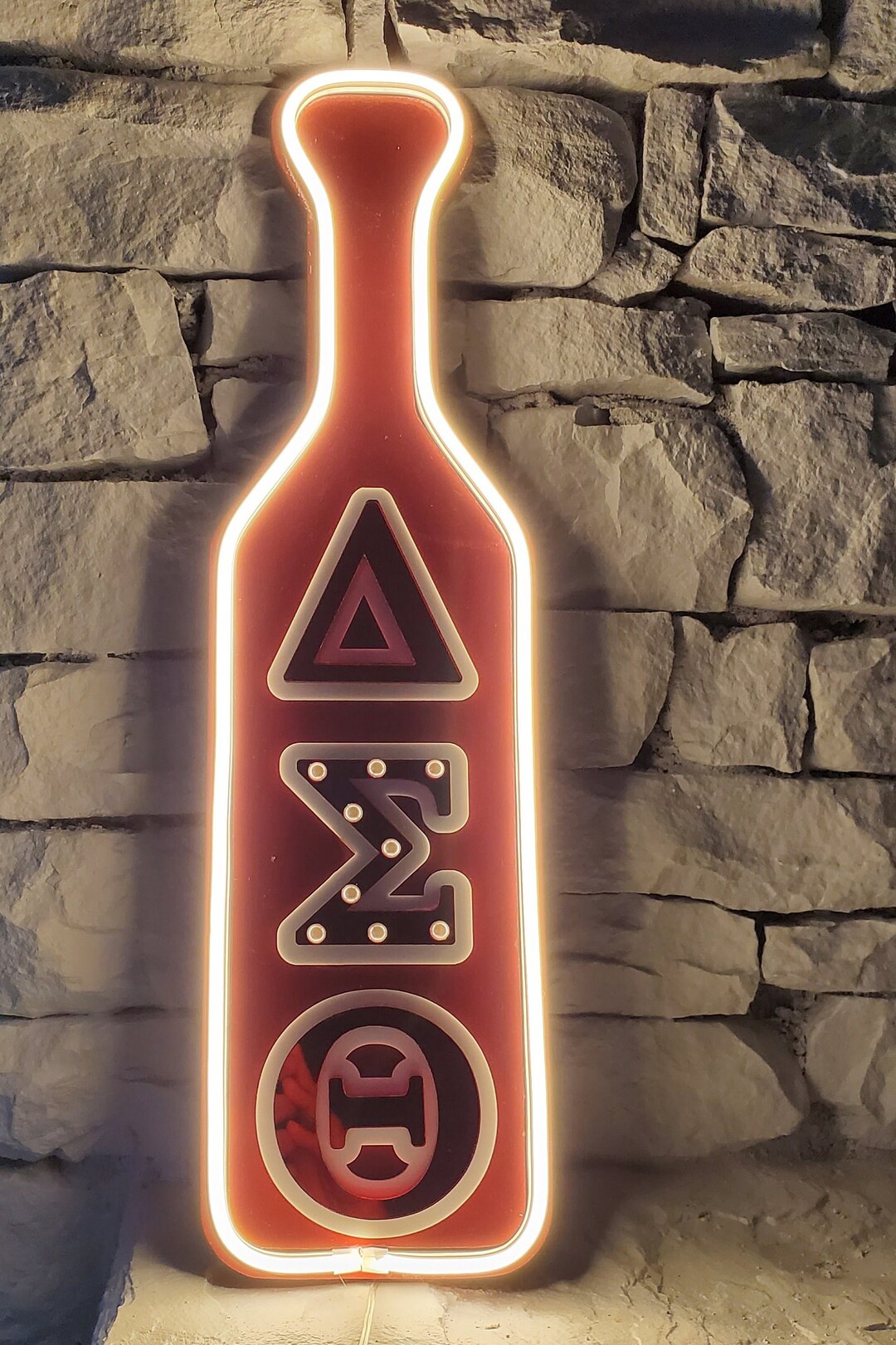 Delta Sigma Theta Led Neon Paddle, , DST, Delta Sigma Theta Sorority ...