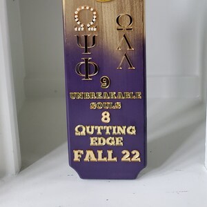 Omega Psi Phi Custom Paddle - Etsy