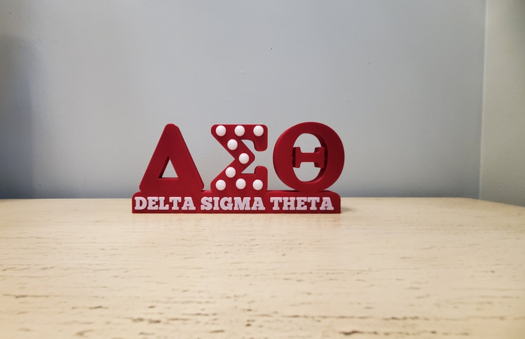 Delta Sigma Theta Desk Plate - Etsy