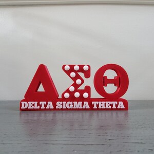 Delta Sigma Theta Desk Plate - Etsy