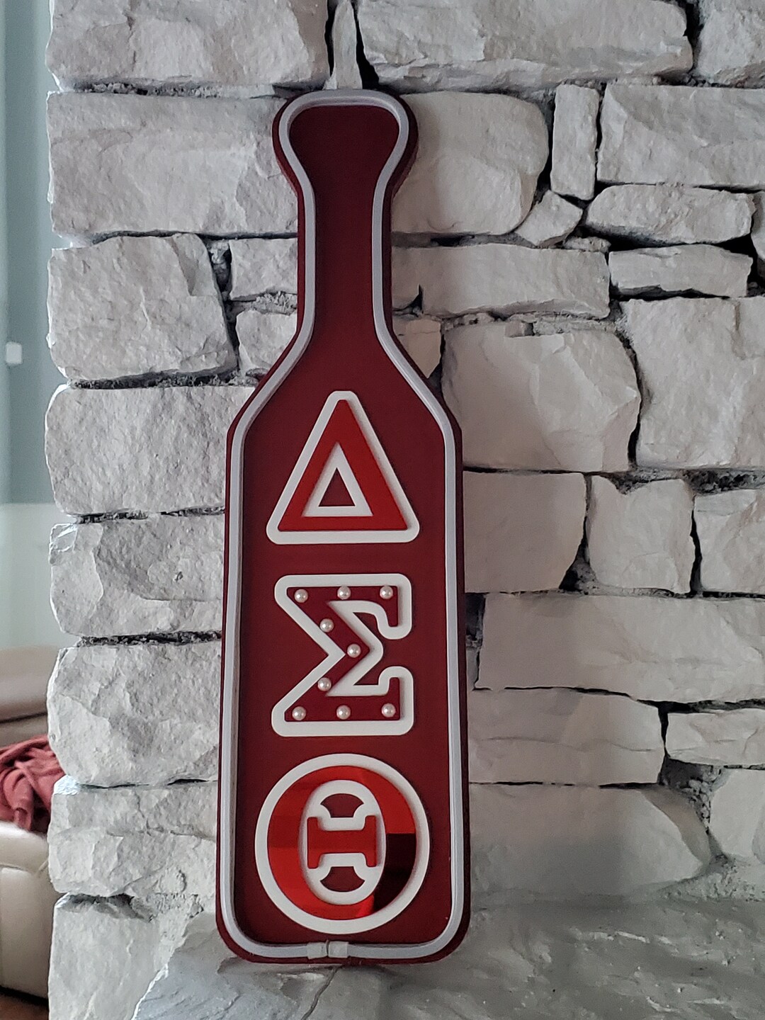 Delta Sigma Theta Led Neon Paddle, , DST, Delta Sigma Theta Sorority ...