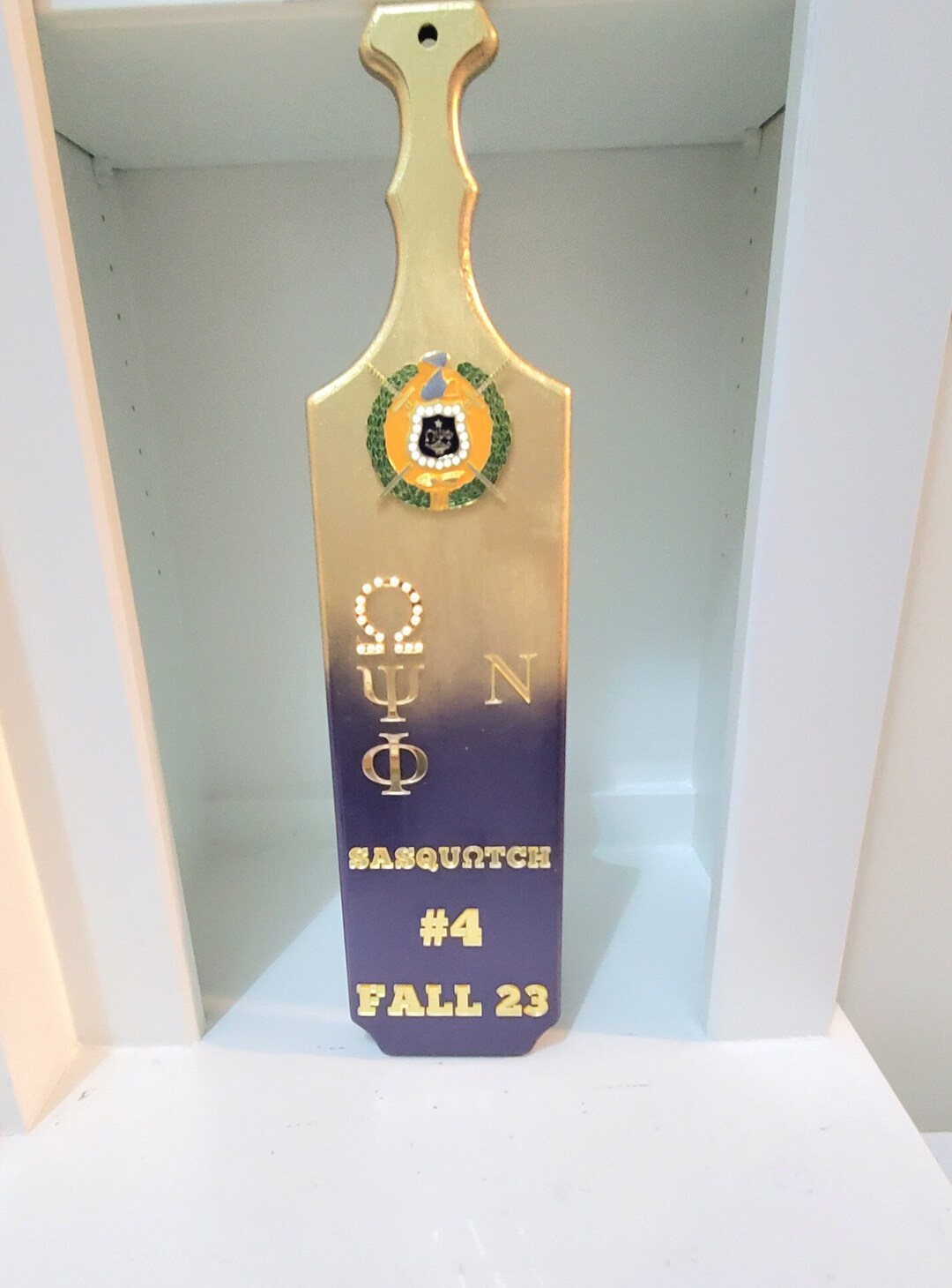 Omega Psi Phi Custom Paddle - Etsy