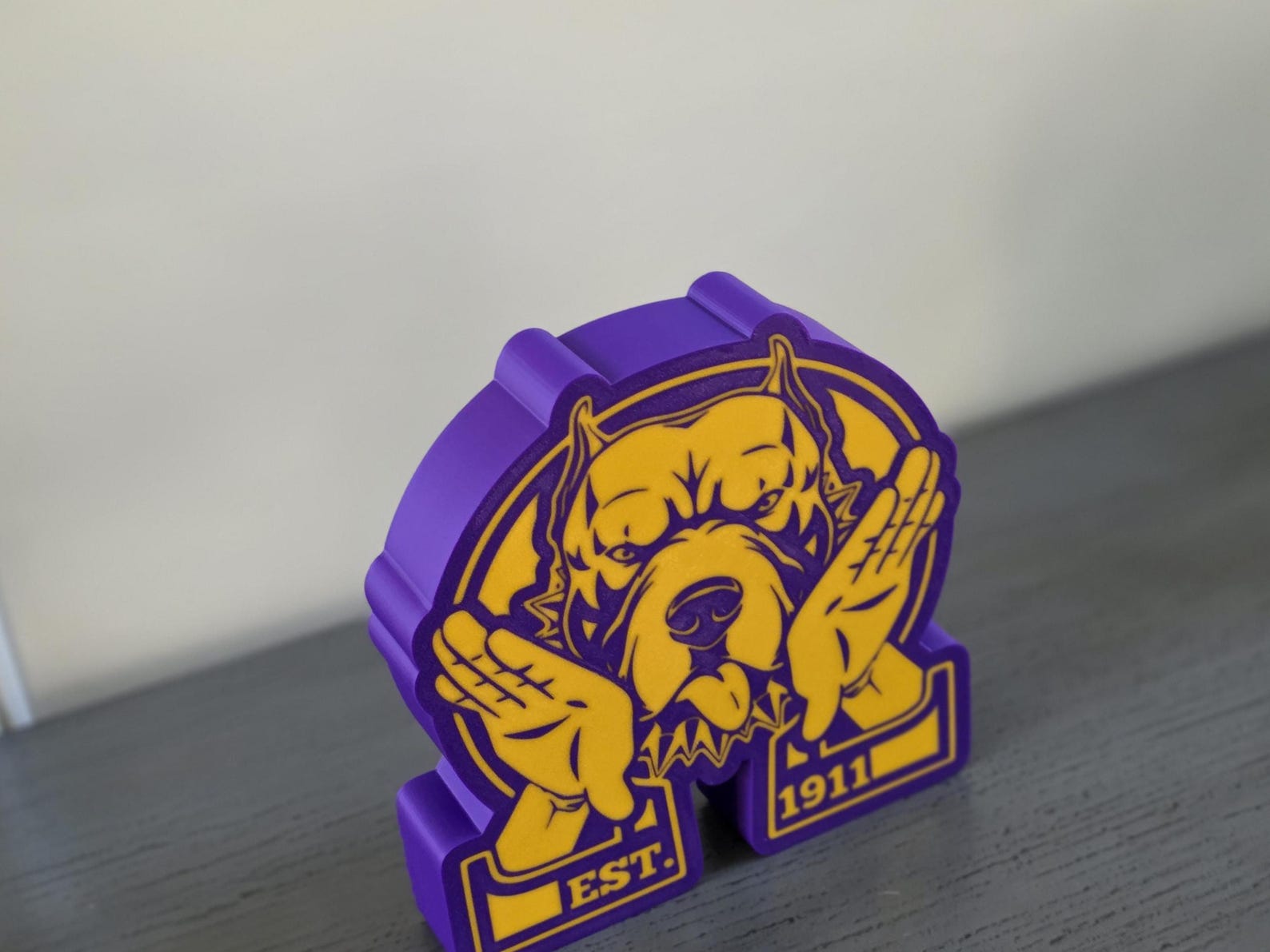 Omega Psi Phi Que Dog 9" LED Lightbox - Etsy