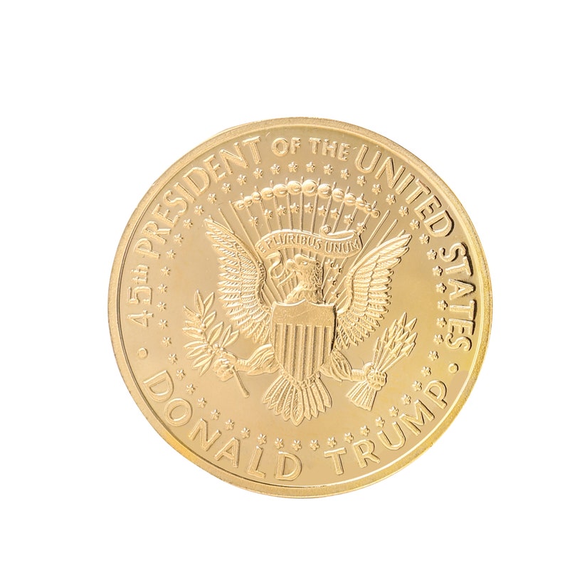 Trump Coin 2024, Gold Plated - Etsy
