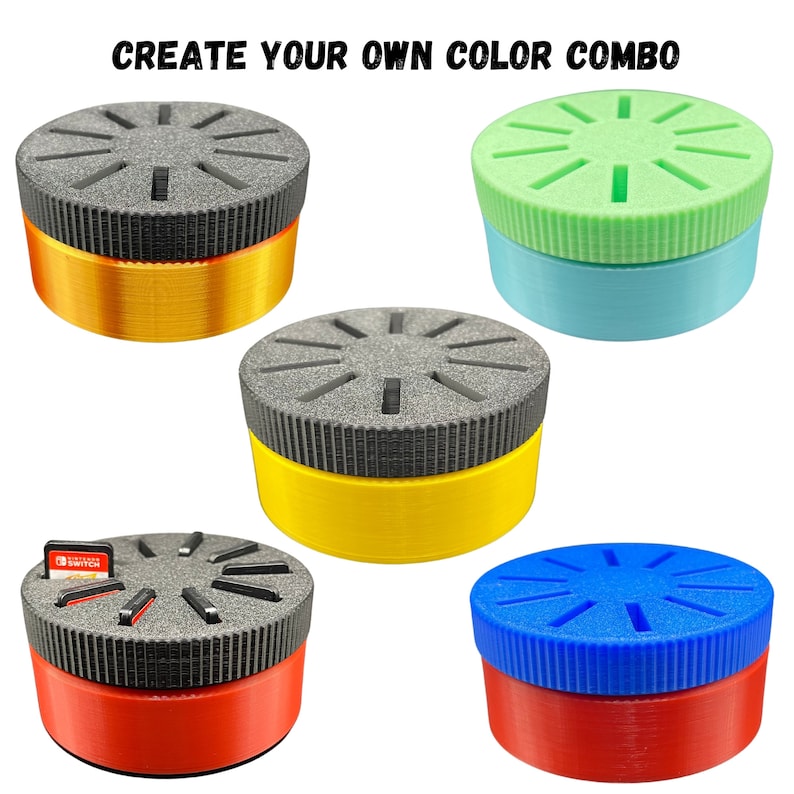 Nintendo Switch Spinning Game Holder - Holds 10 Game Cartridges - Etsy