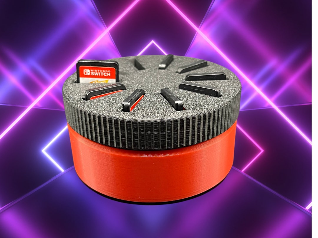 Nintendo Switch Spinning Game Holder - Holds 10 Game Cartridges - Etsy