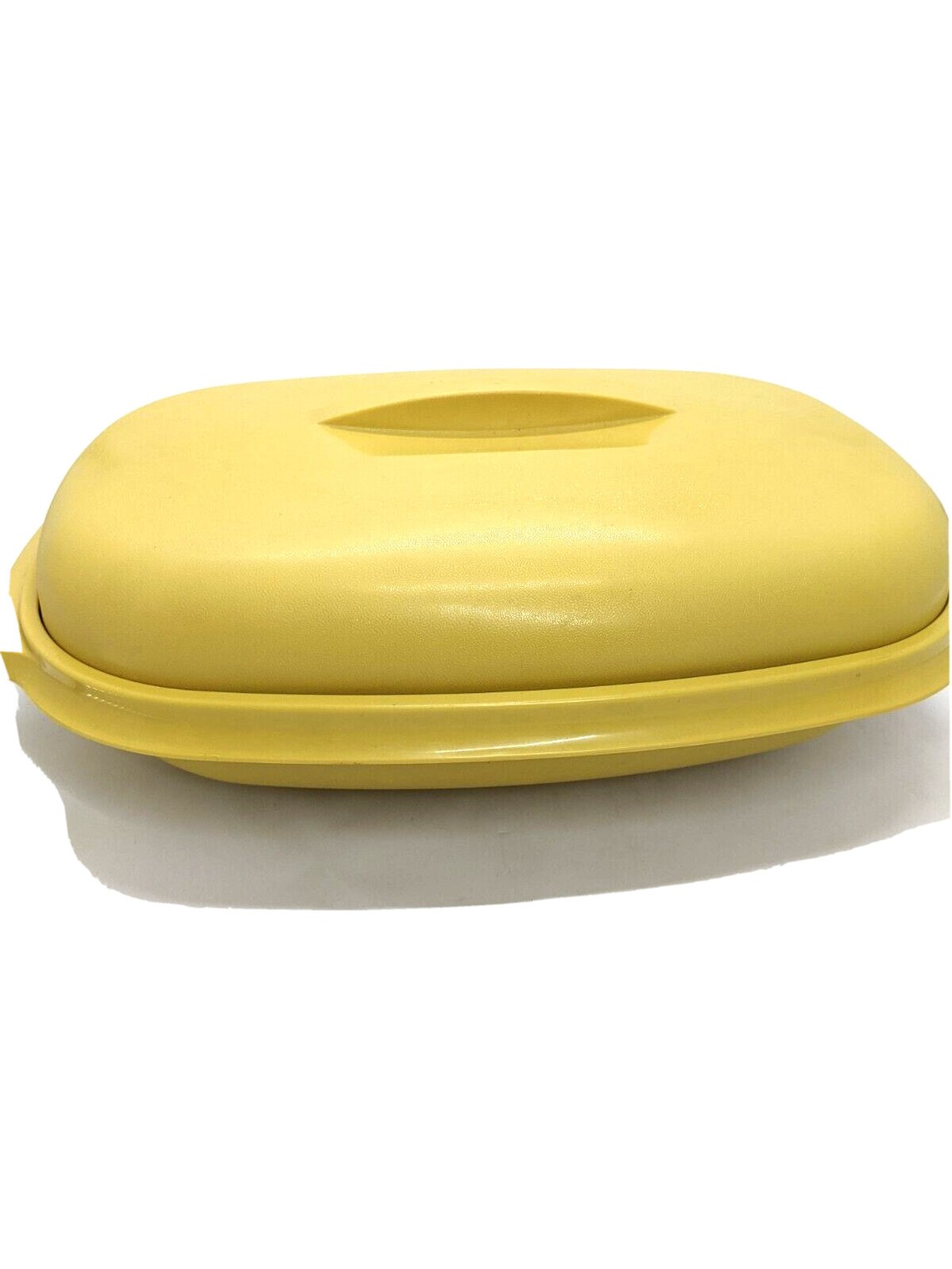 Vintage Yellow 2 Pcs Steamer Tupperware Dish Microwavable - Etsy