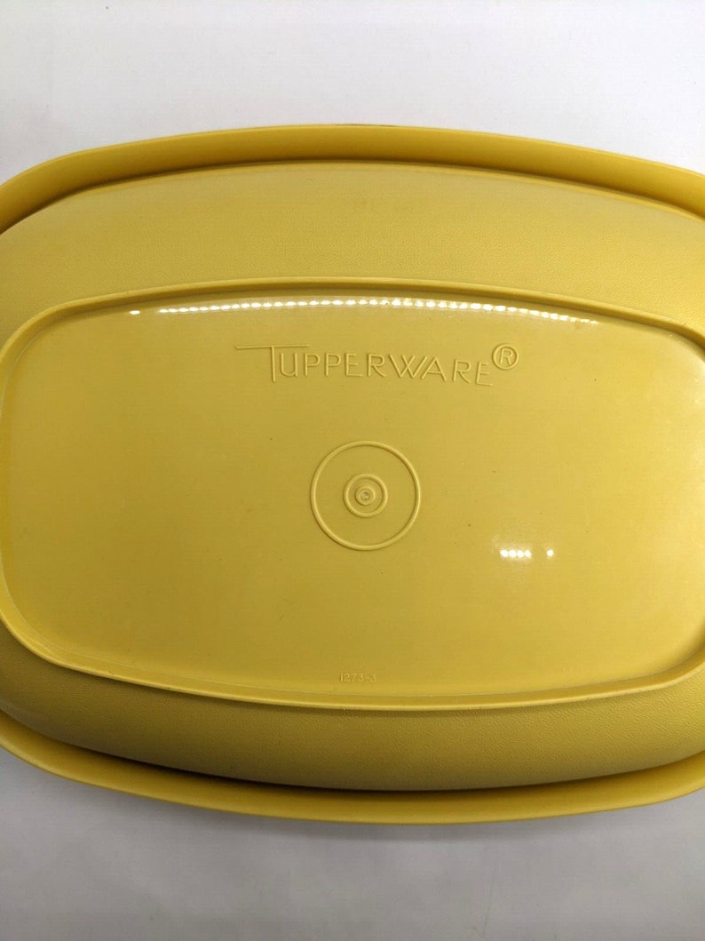 Vintage Yellow 2 Pcs Steamer Tupperware Dish Microwavable - Etsy