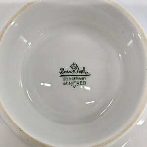 Rosenthal Alemania Winifred Moss Rose Gravy Bowl con placa inferior ...