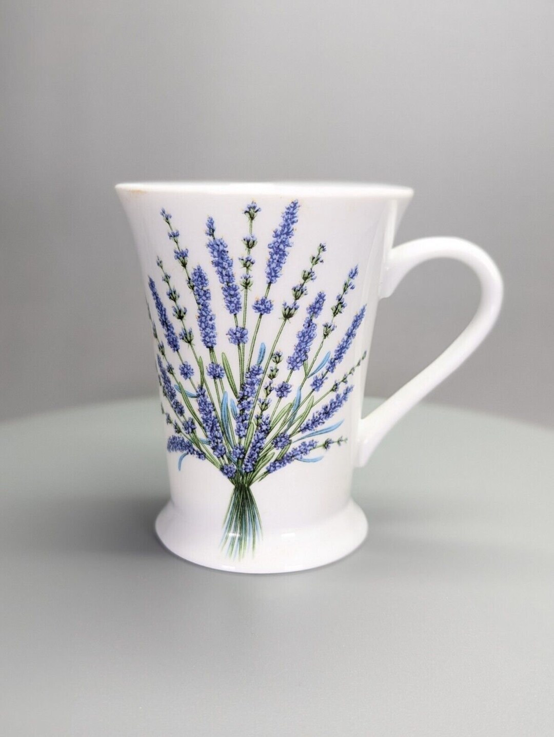 VTG Lavender Bouquet Floral Fine Porcelain Tea/coffee Mug by Fielder ...