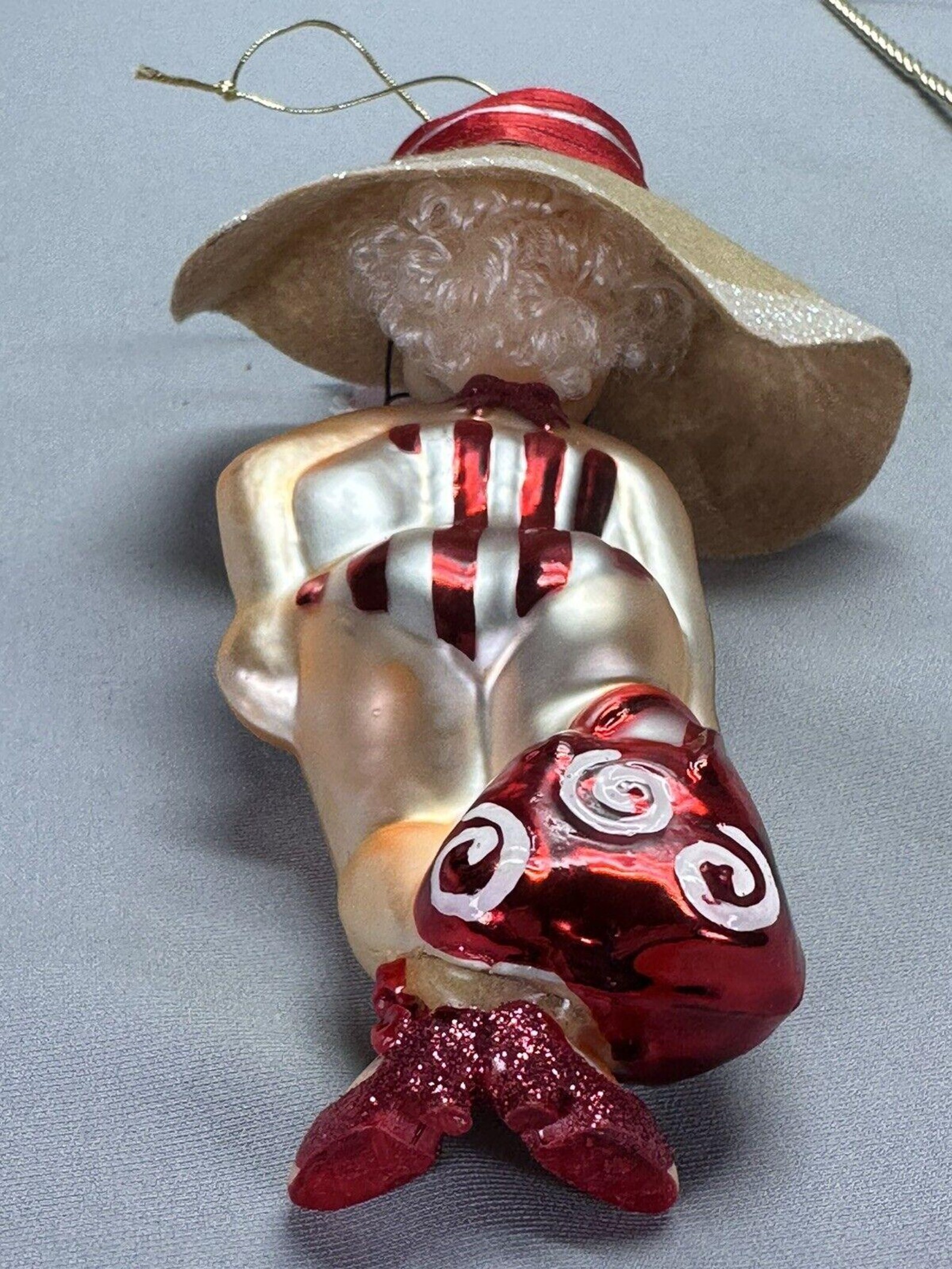 Kurt S. Adler Glass LORALIE'S LADIES Christmas Ornament Mrs. Tanner in ...