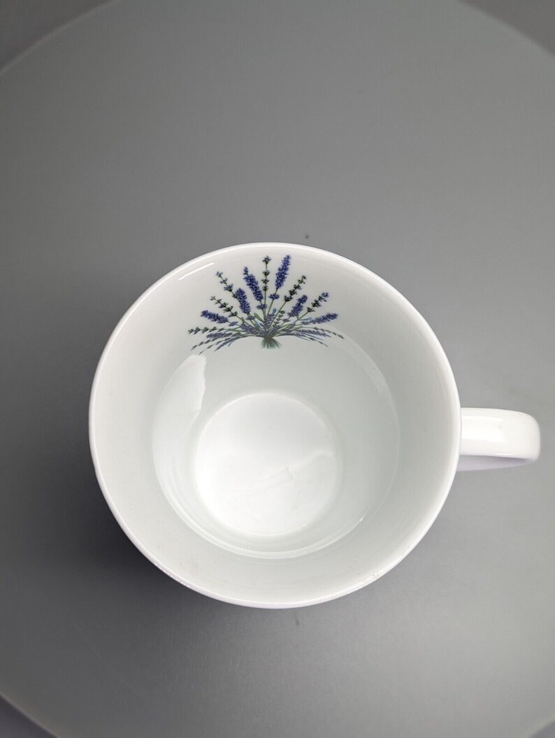 VTG Lavender Bouquet Floral Fine Porcelain Tea/coffee Mug by Fielder ...