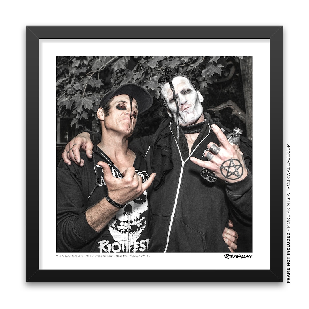 Misfits Photo Print: Jerry Only & Doyle - Punk Music Poster - Etsy