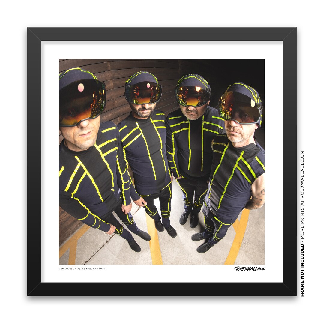 The Locust - Band Portrait (2021) - FREE SHIPPING! | Wall Art Print ...