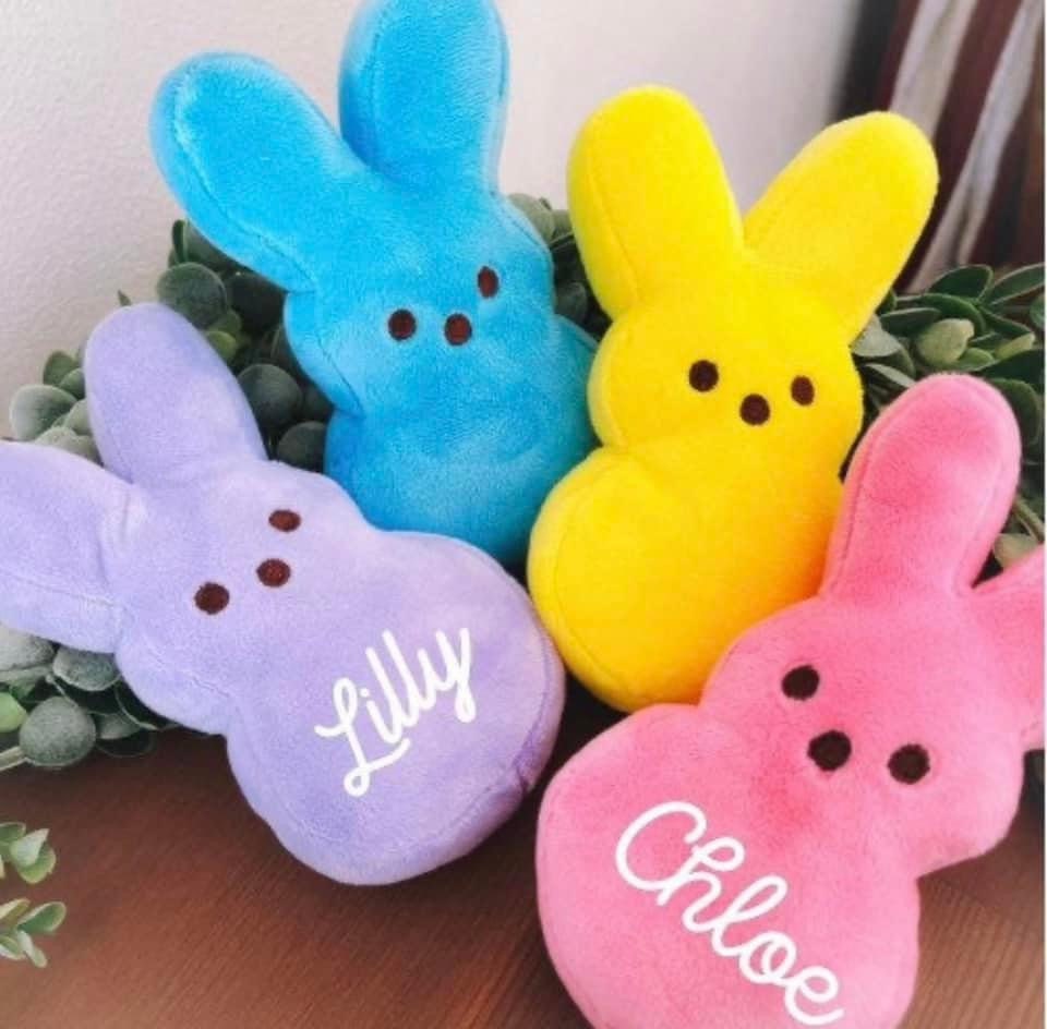 Personalized Peep Plush - Etsy