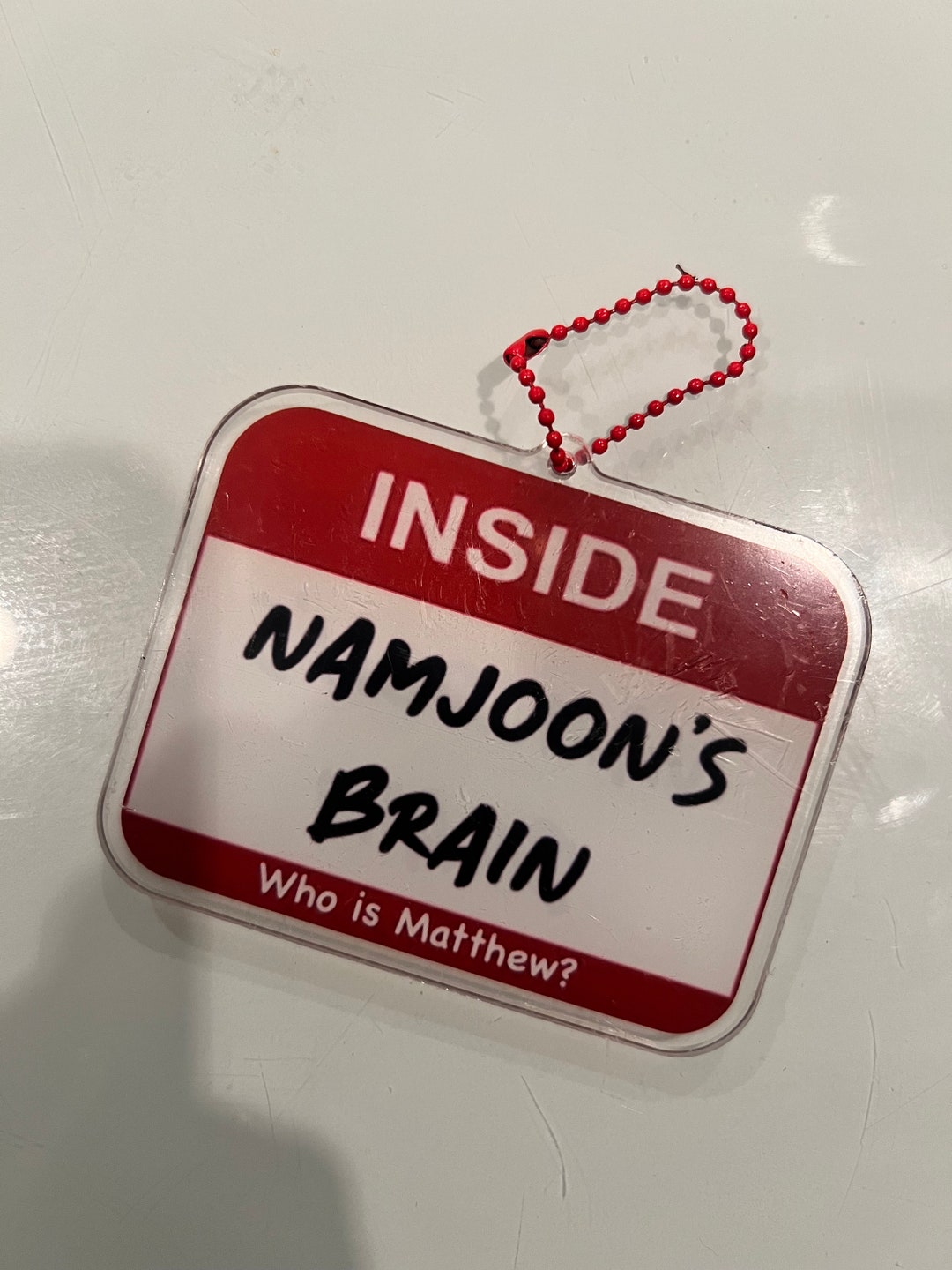 RM Kim Namjooon - Keychain Photocard - Inside Namjoon’s Brain - Who is ...