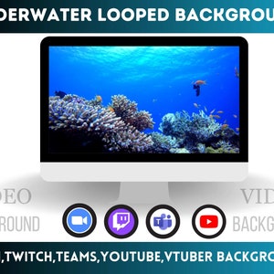 Animated Virtual Background, Zoom Background Video Loop Stream ...