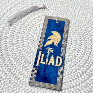 Iliad Bookmark for Fans of Homer Bookmark Classic Literature Gift Iliad ...