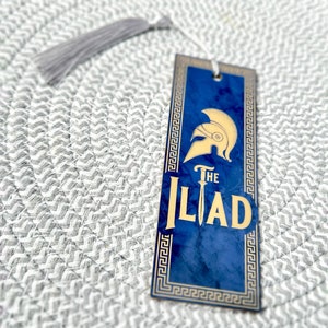 Iliad Bookmark for Fans of Homer Bookmark Classic Literature Gift Iliad ...