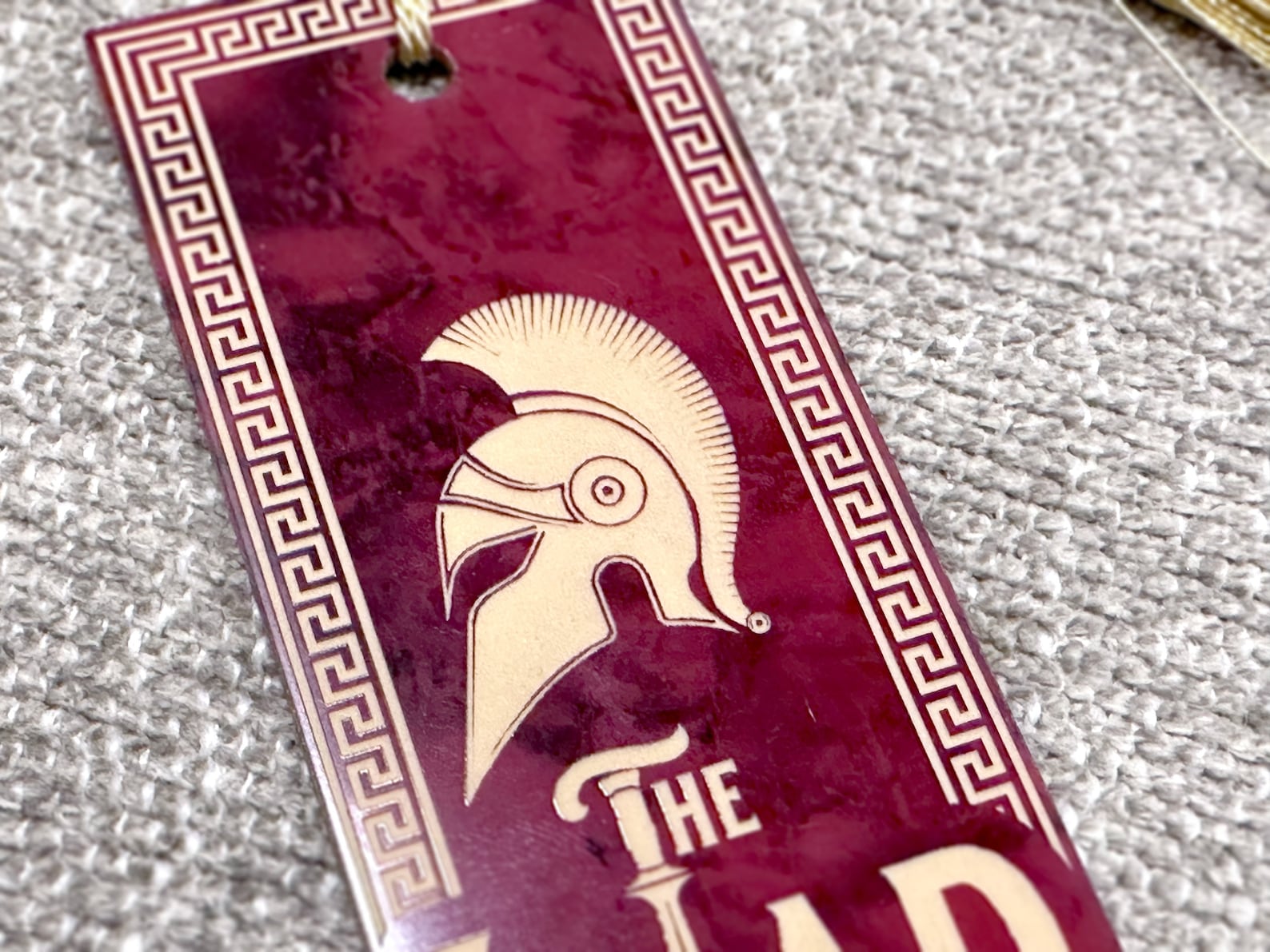 Iliad Bookmark for Fans of Homer Bookmark Classic Literature Gift Iliad ...
