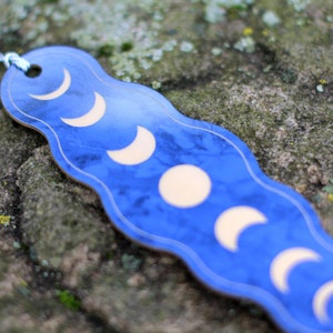 Lunar Cycles Bookmark Moon Bookmark Moon Phases Lunar Phases Unusual ...