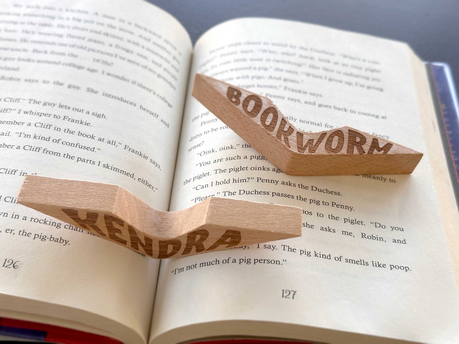Thumb Book Holder Thumb Page Holder Book Page Reader Gift for Reading ...